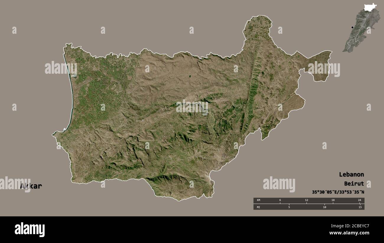 Map beirut lebanon satellite view Banque de photographies et d’images à ...