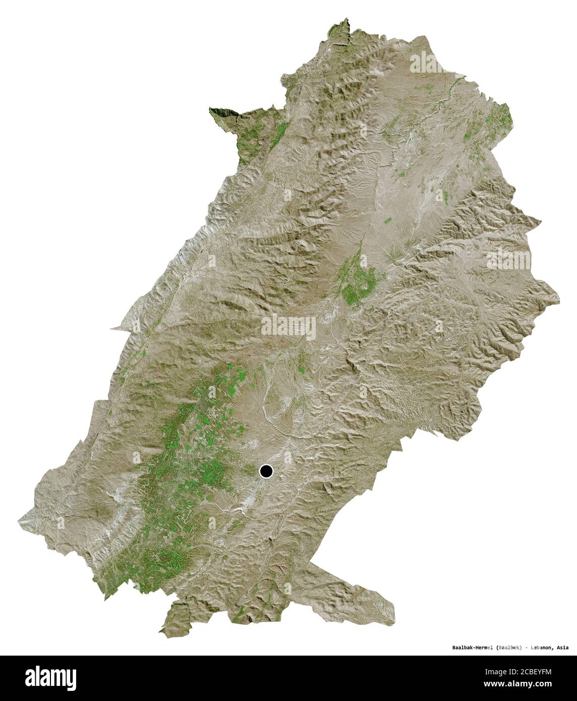 Map beirut lebanon satellite view Banque d'images détourées - Alamy