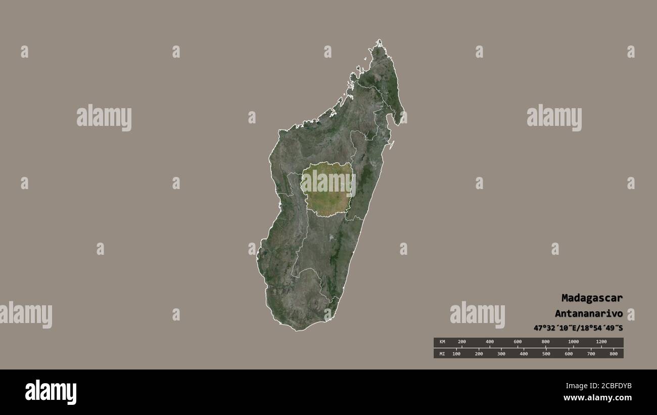 Map Satellite Geography Madagascar Banque d'image et photos - Alamy