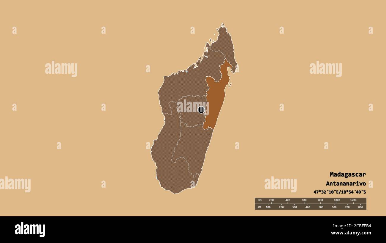 Toamasina map Banque de photographies et d’images à haute résolution ...