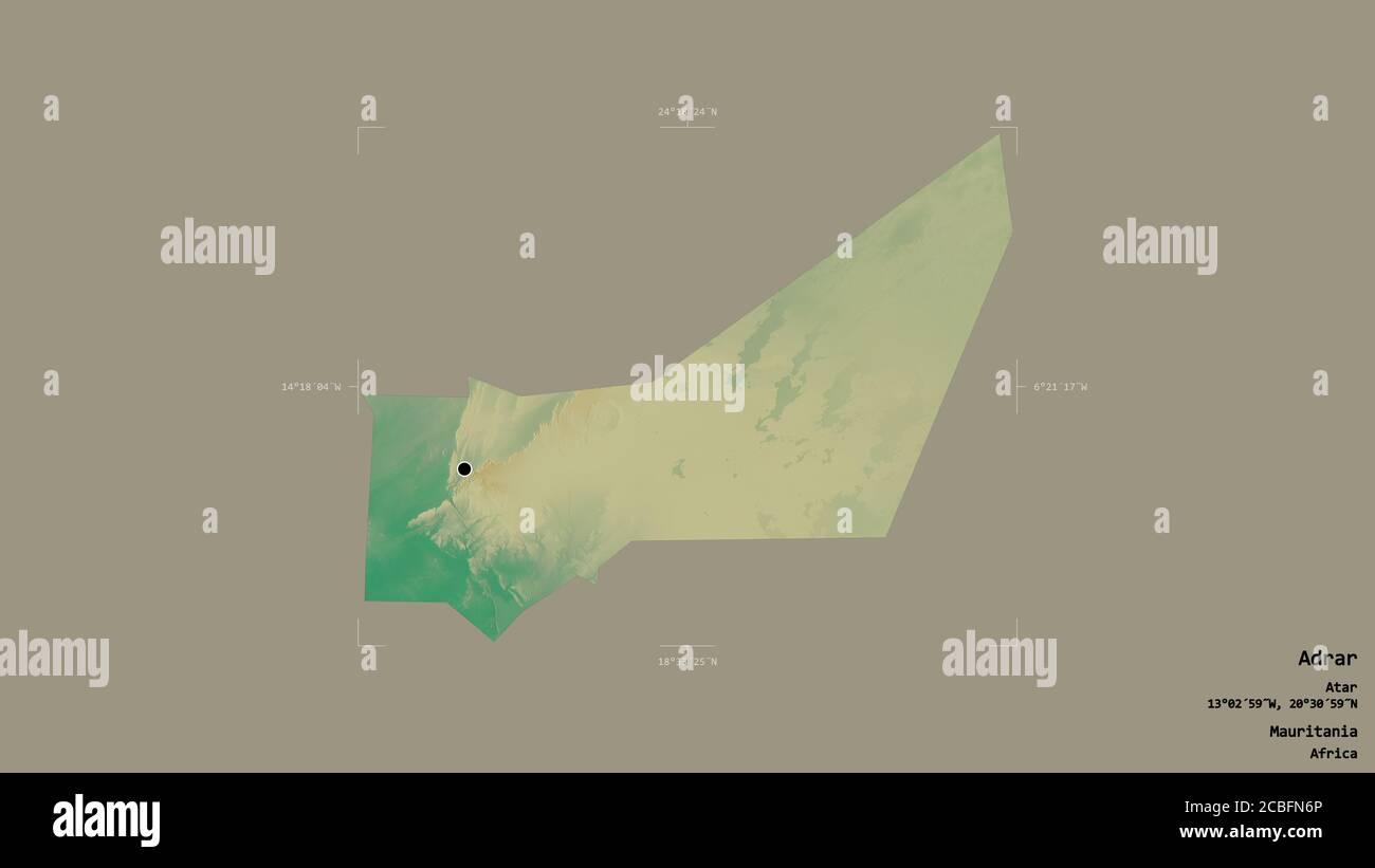 Atar map Banque de photographies et d’images à haute résolution - Alamy