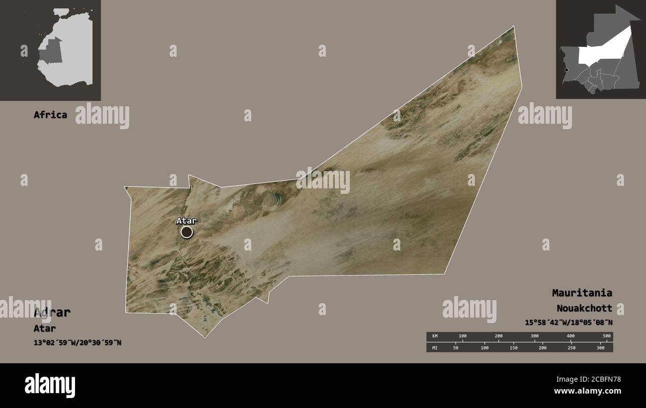 Atar map Banque de photographies et d’images à haute résolution - Alamy