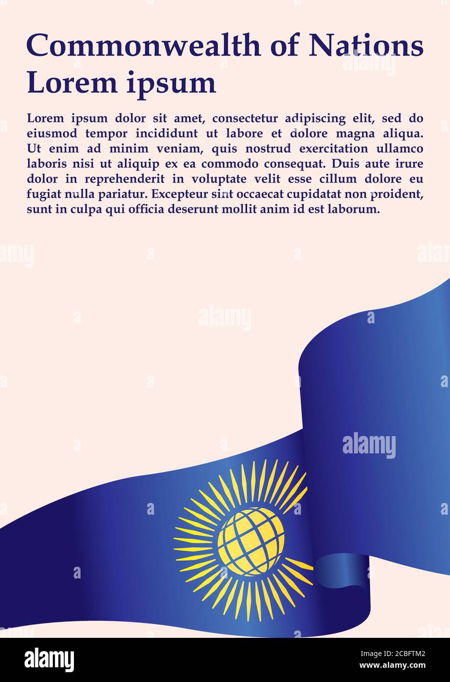 Drapeau du Commonwealth des Nations, Commonwealth des Nations ...