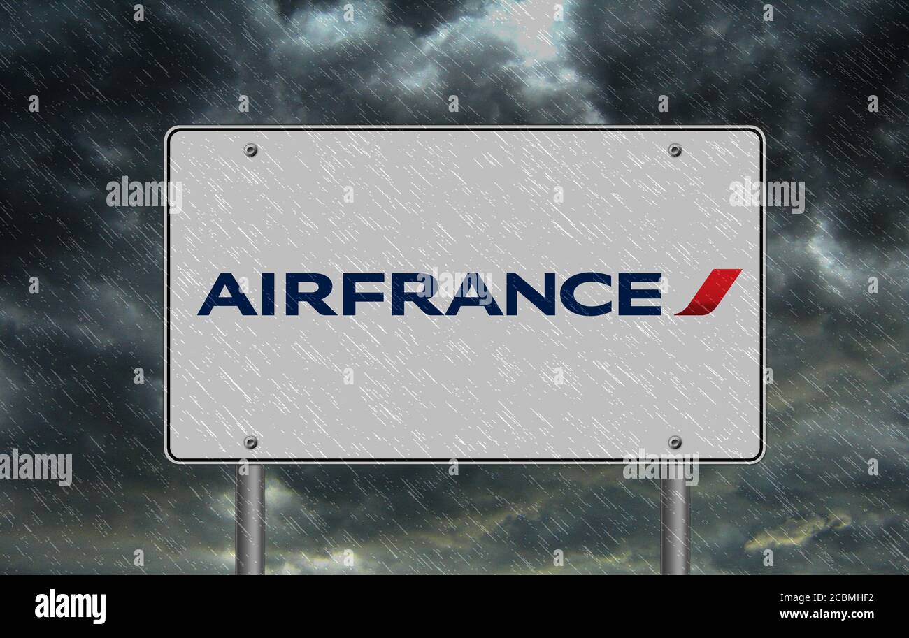 Logo air france Banque de photographies et d’images à haute résolution ...