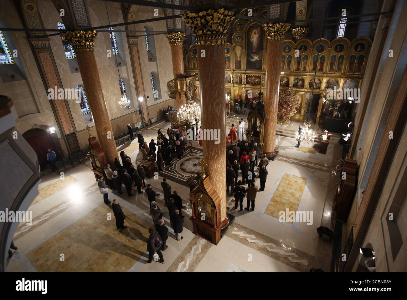L'église de la cathédrale de la Nativité du Théotokos ( Saborna crkva ...