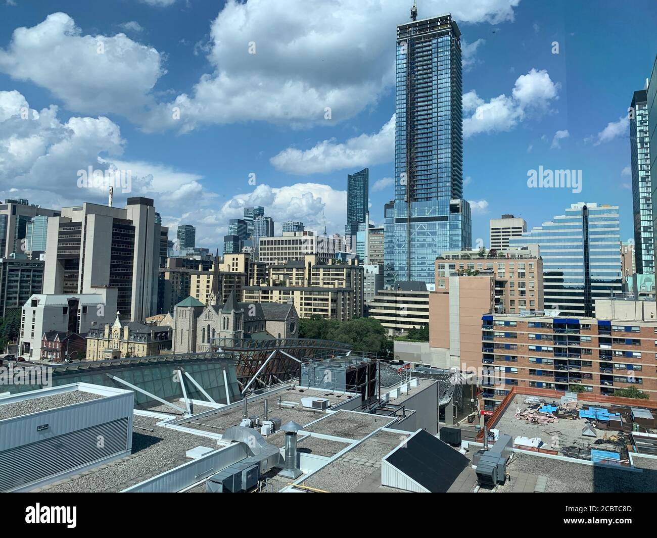 Paysage du centre ville de toronto Banque de photographies et d’images ...