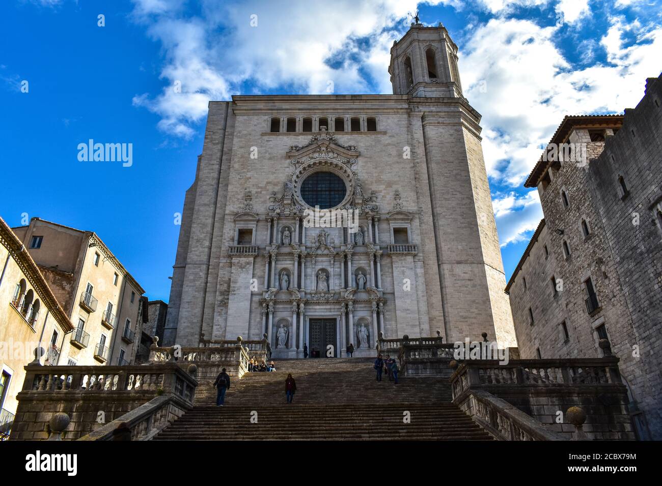 Girona cathedral Banque de photographies et d’images à haute résolution ...