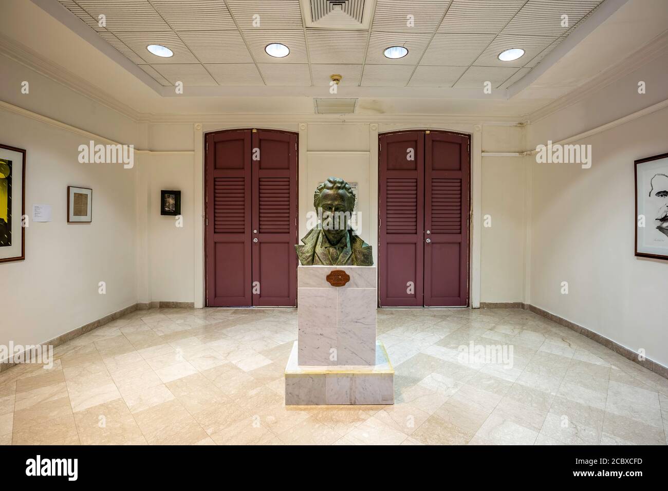 Buste de Salvador Brau y Asencio, Museo de los Proceres, Cabo Rojo ...