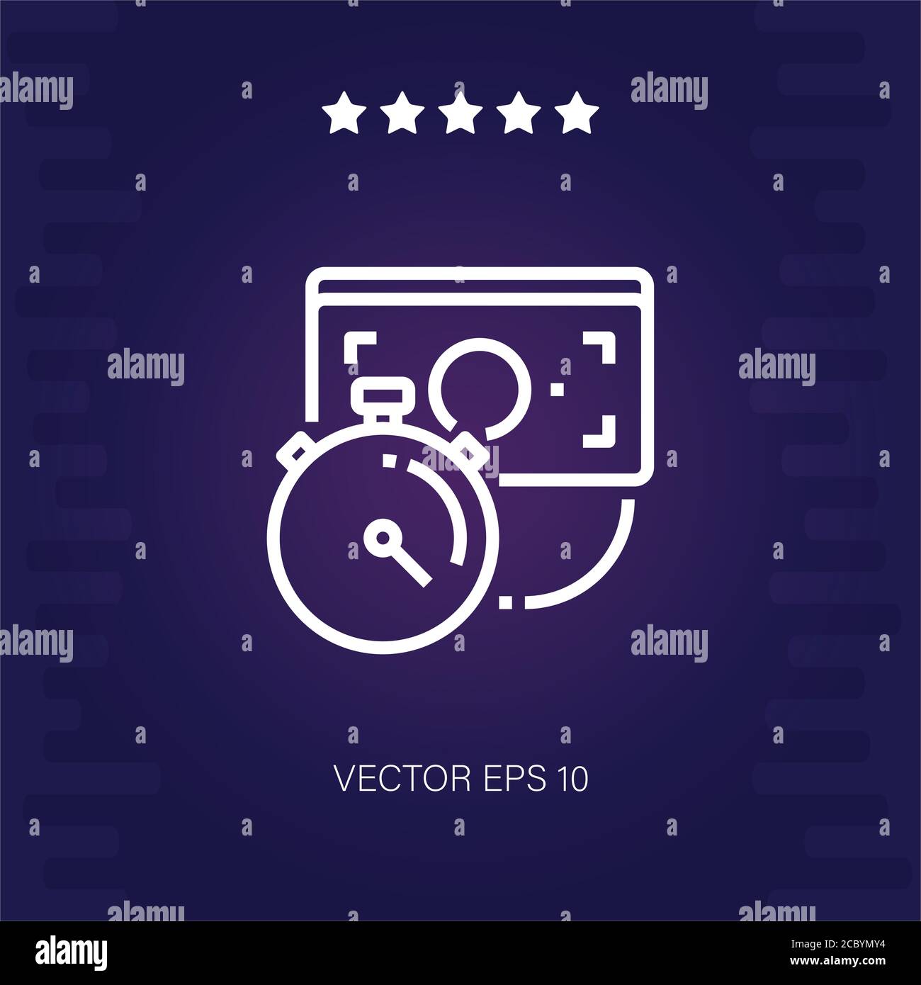 Mesure rapide Banque d'images vectorielles - Alamy
