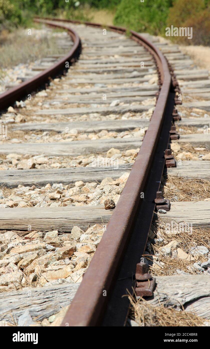 Chemin de fer de ligne secondaire Banque de photographies et d’images à ...