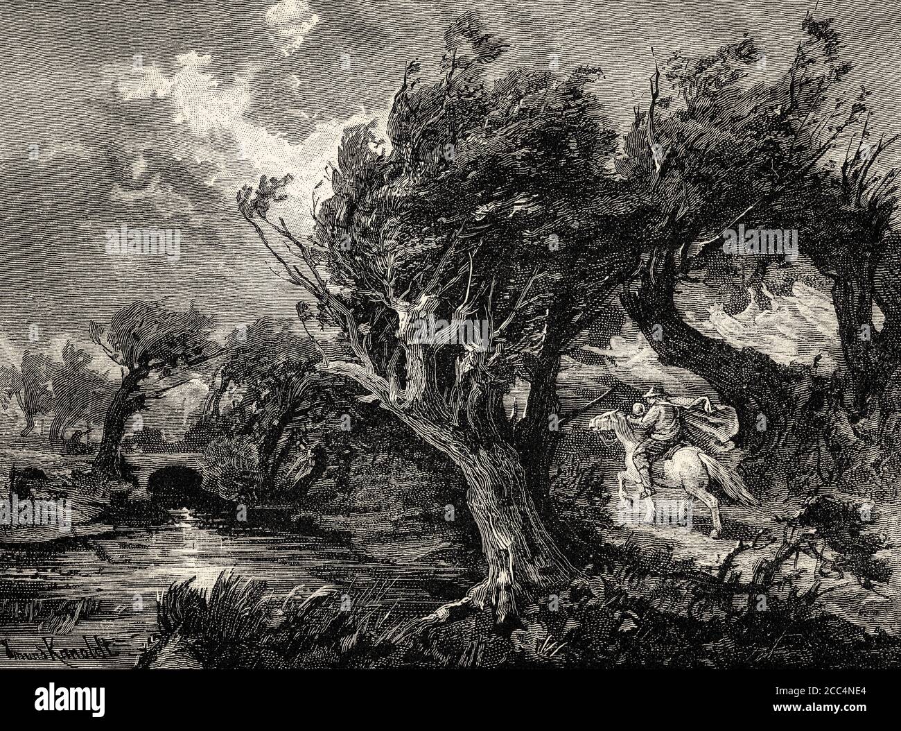 Erlkonig Goethe Banque d'image et photos - Alamy