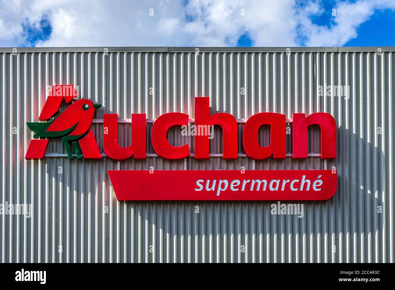 Logo auchan Banque de photographies et d’images à haute résolution - Alamy