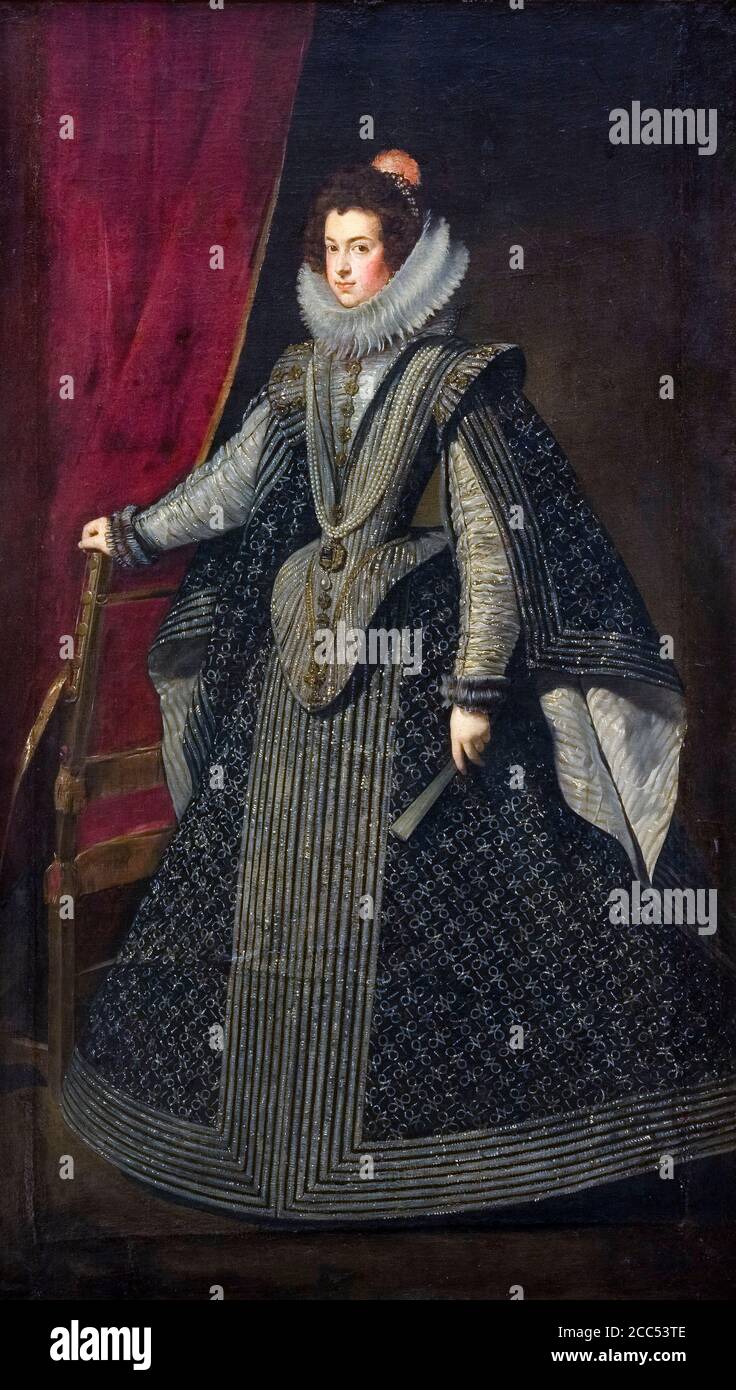 Elisabeth de france 1602 1644 reine d'espagne Banque de photographies ...