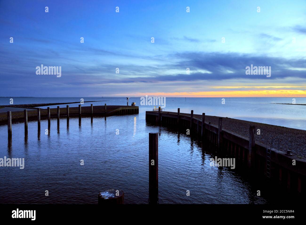 Mer des wadden de l'allemagne du nord Banque de photographies et d ...