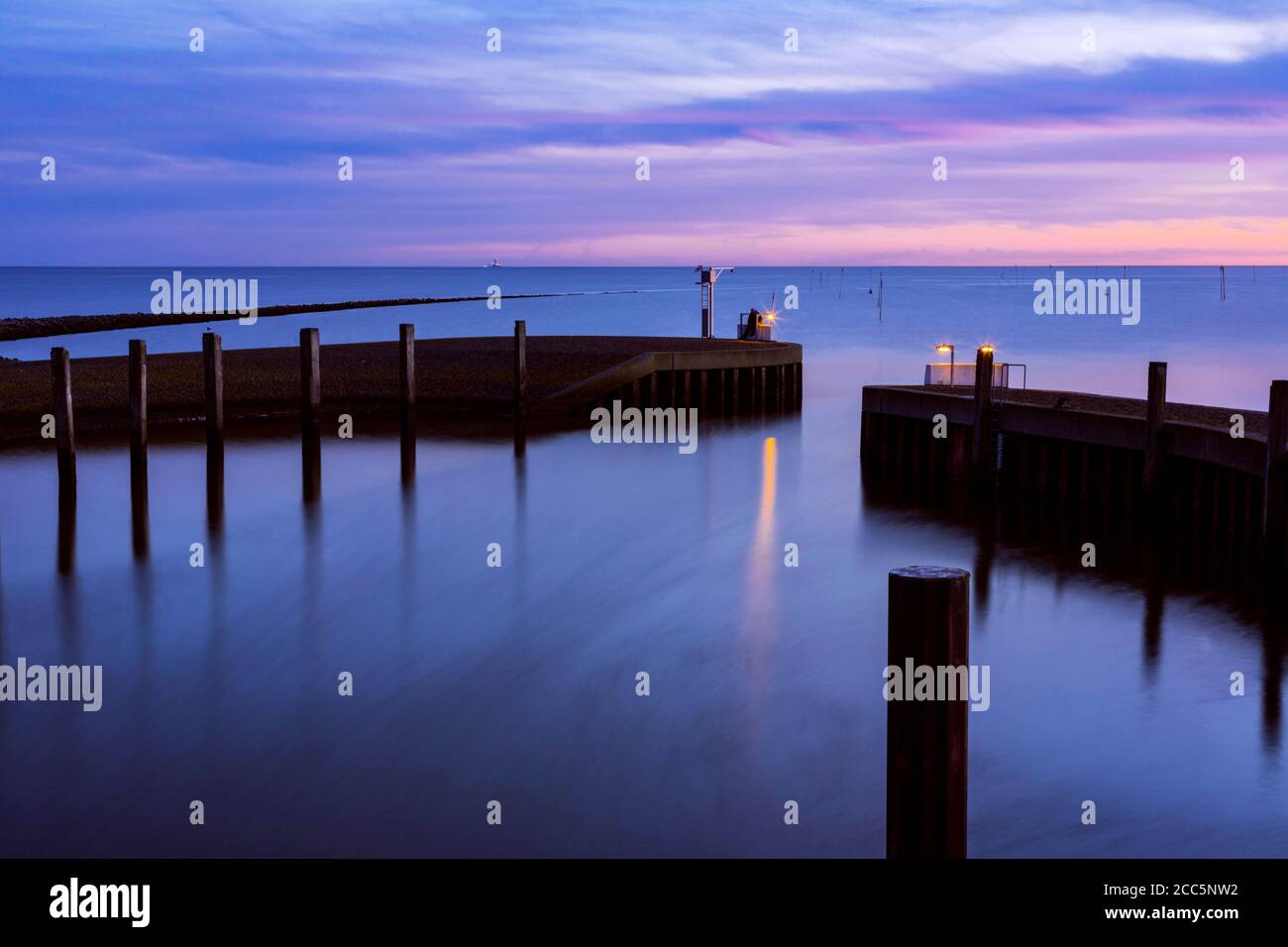 Mer des wadden de l'allemagne du nord Banque de photographies et d ...