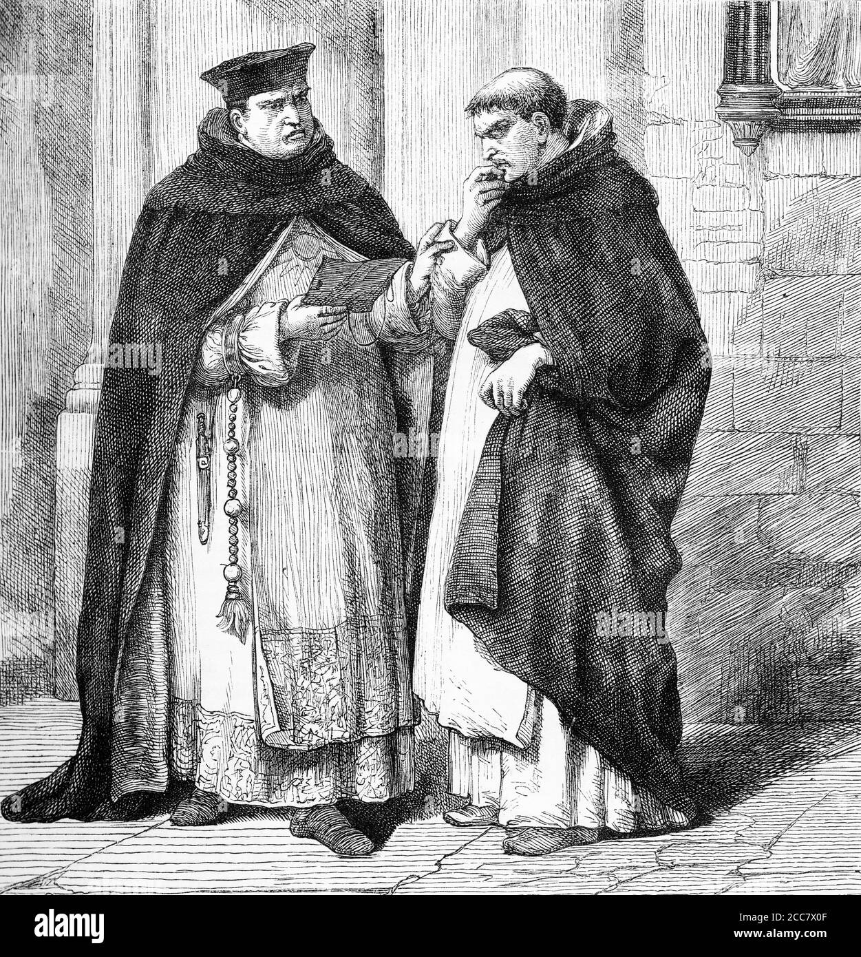 Moine dominicain siecle Banque de photographies et d’images à haute ...