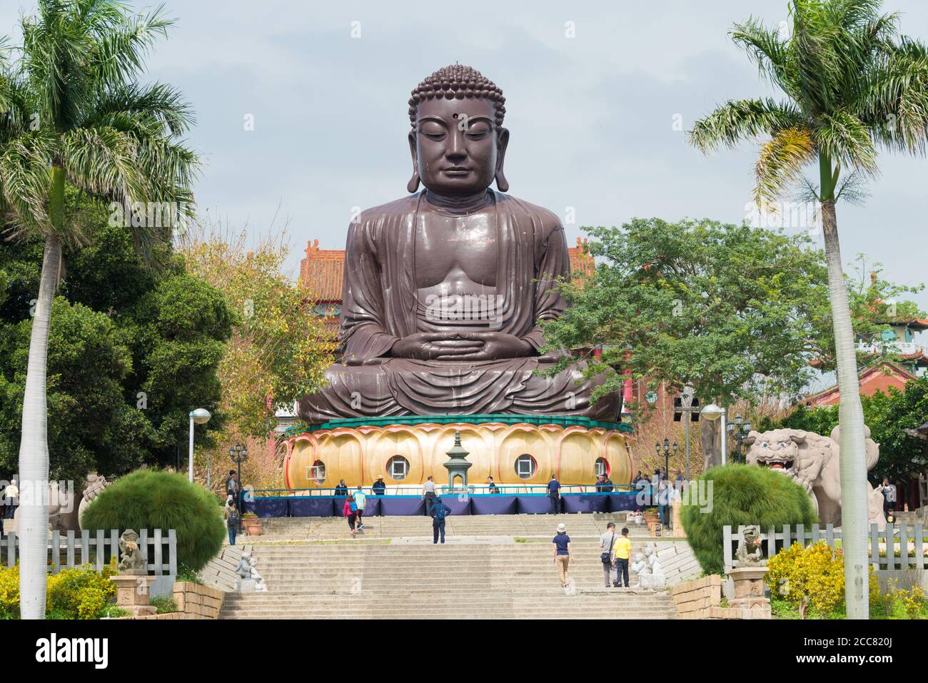 Changhua, Taïwan - statue du Grand Bouddha à Mt. Bagua Grand Buddha ...