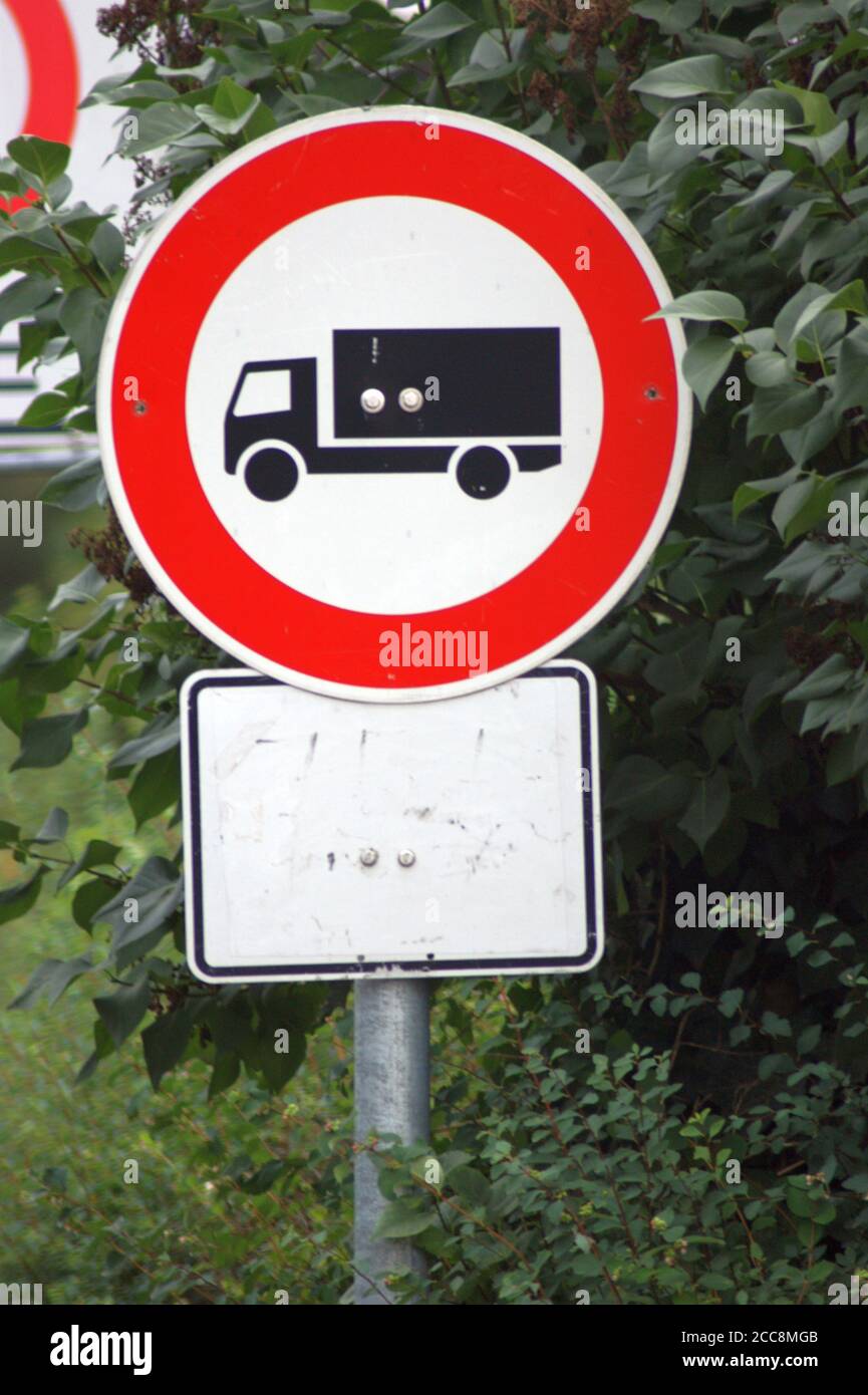 Verwunderlich Durchfahrtsverbot Fr Lkw Bildnull