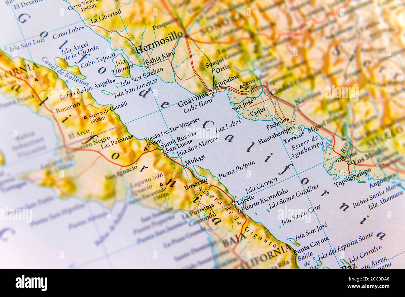 Carte ciudad obregon Banque de photographies et d’images à haute ...