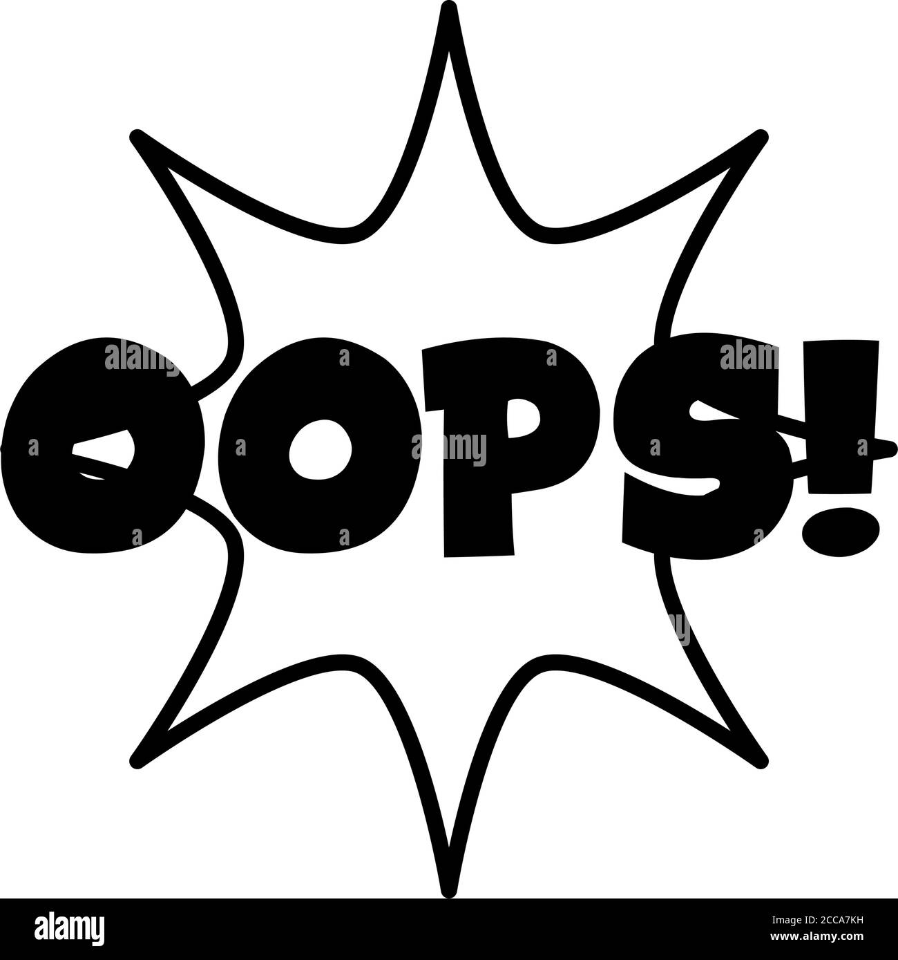Oops Expression Banque d'image et photos - Alamy