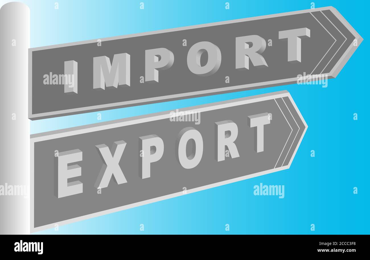 Import export Banque d'images vectorielles - Alamy