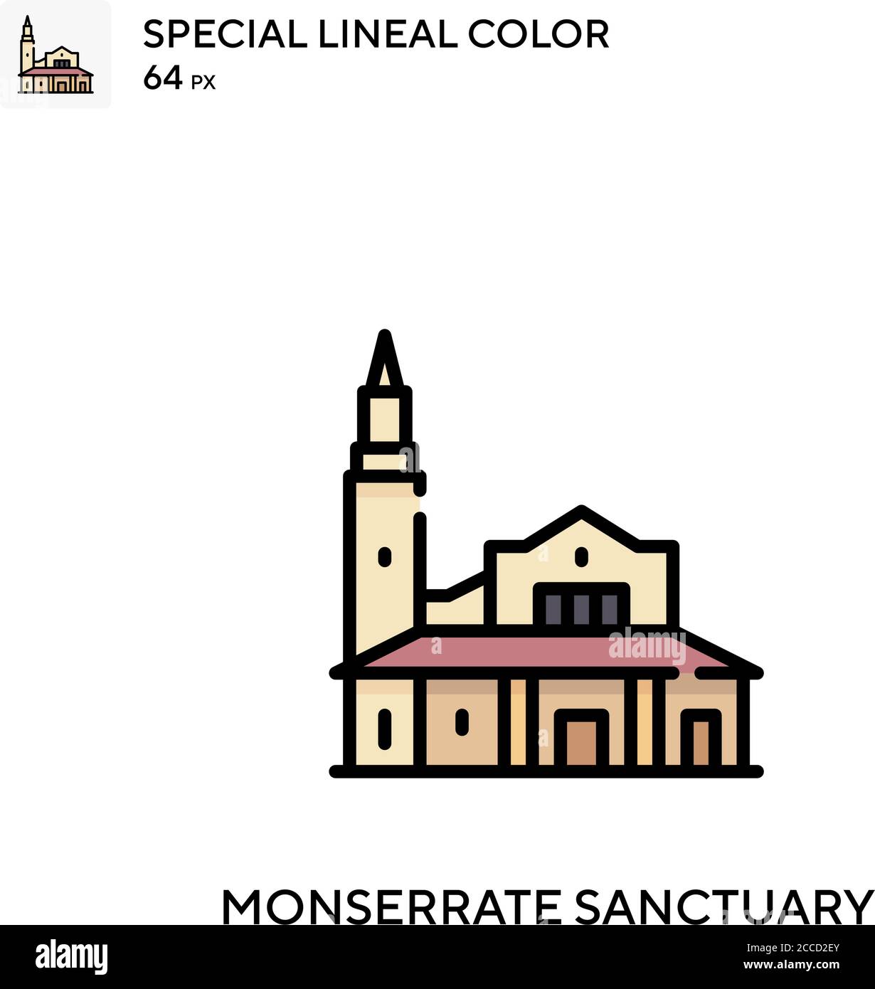 Sanctuaire de monserrate Banque d'images détourées - Alamy