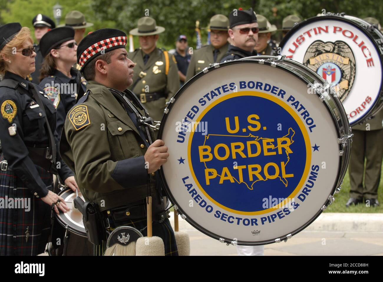 Instrument de musique de tambour militaire Banque de photographies et d ...
