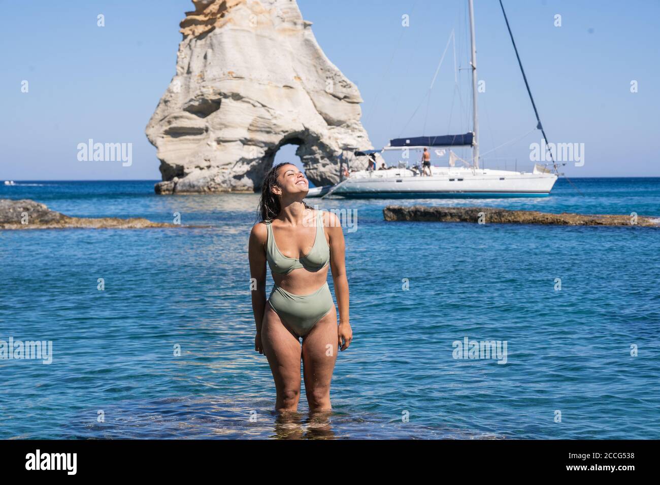 Fille Chaude à La Plage Banque De Photographies Et Dimages à Haute