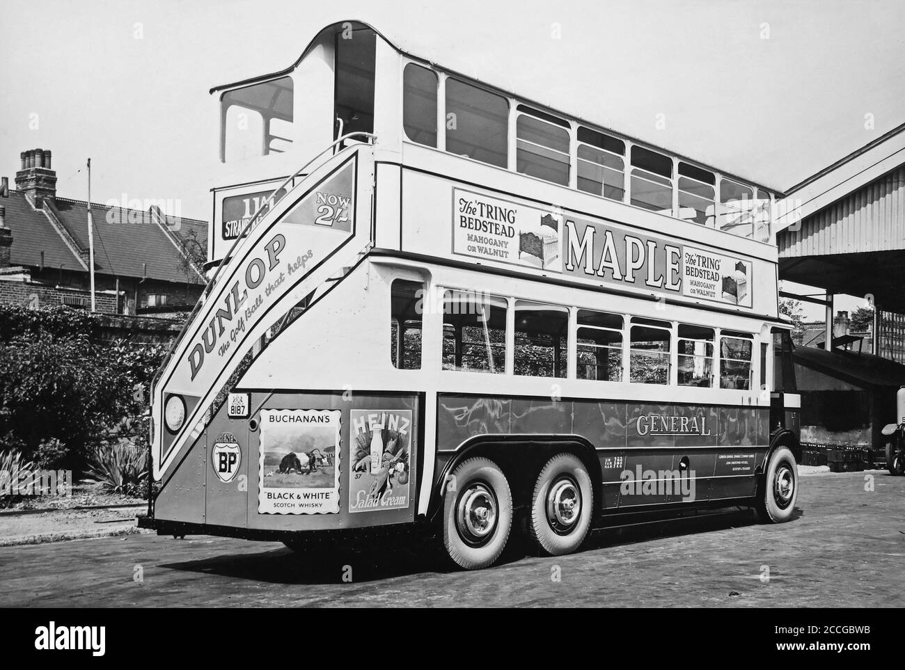 London general omnibus company bus Banque de photographies et d’images ...