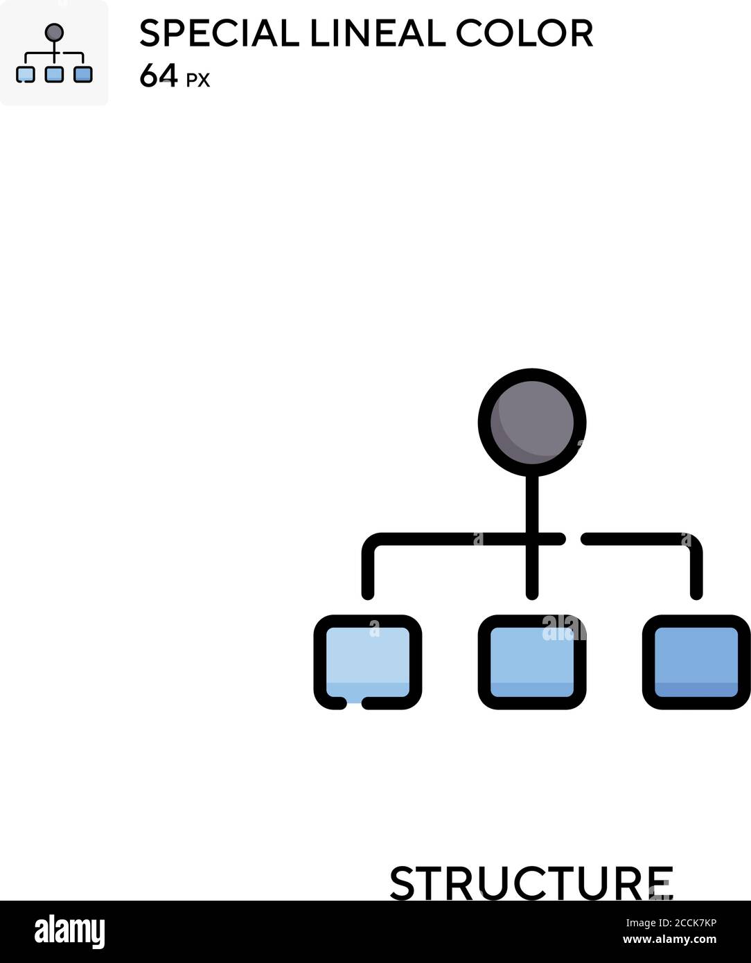 Estructura organizacional lineal Banque de photographies et d’images à ...