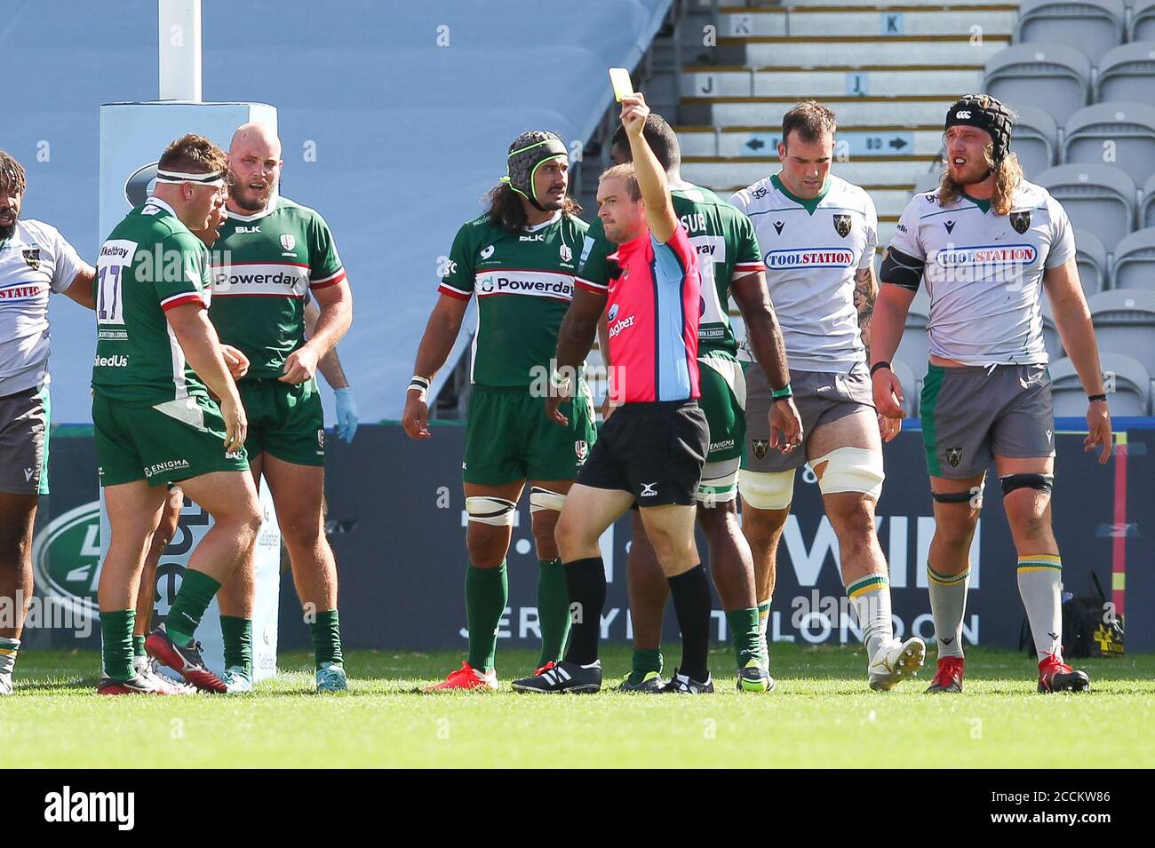Twickenham, Royaume-Uni. 23 août 2020. Will Goodrick-Clarke, de Londres ...