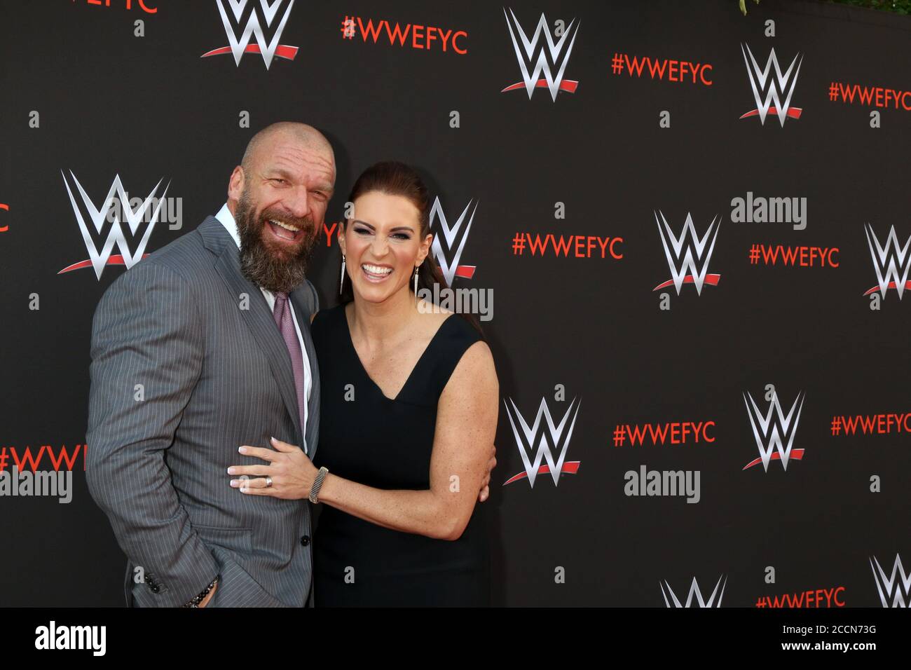 Paul Levesque And Stephanie Mcmahon Banque De Photographies Et Dimages