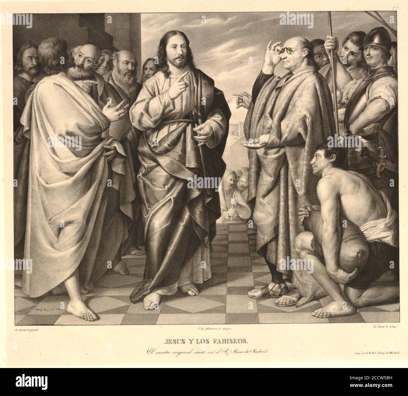 Pharisees jesus Banque de photographies et d’images à haute résolution ...