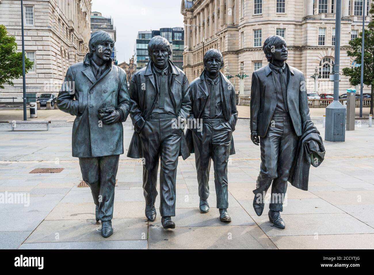 Statue liverpool angleterre royaume uni Banque de photographies et d ...