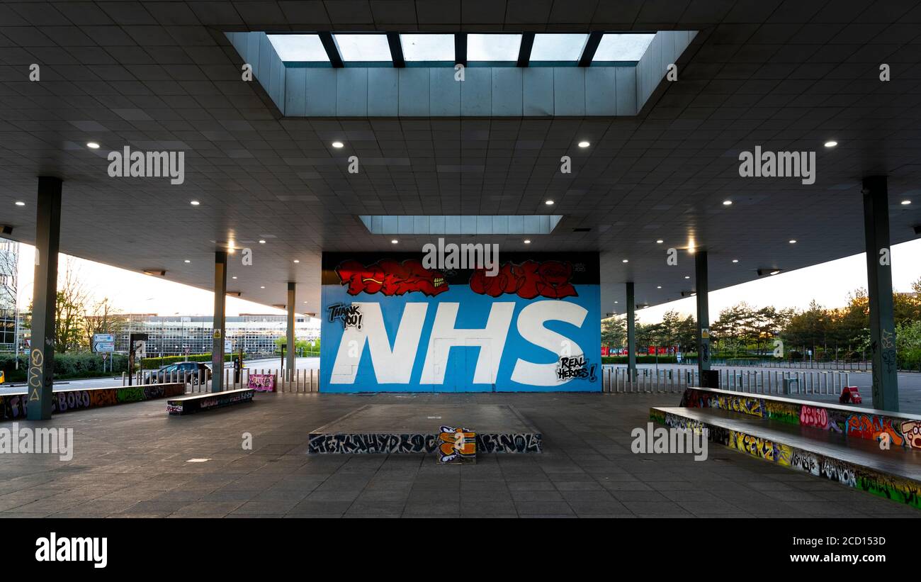 Nhs graffiti Banque de photographies et d’images à haute résolution - Alamy