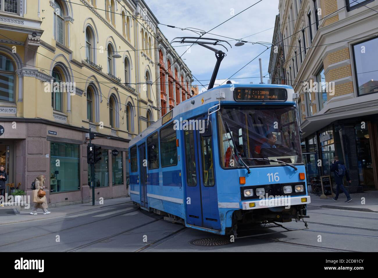 Oslo tram Banque de photographies et d’images à haute résolution - Alamy