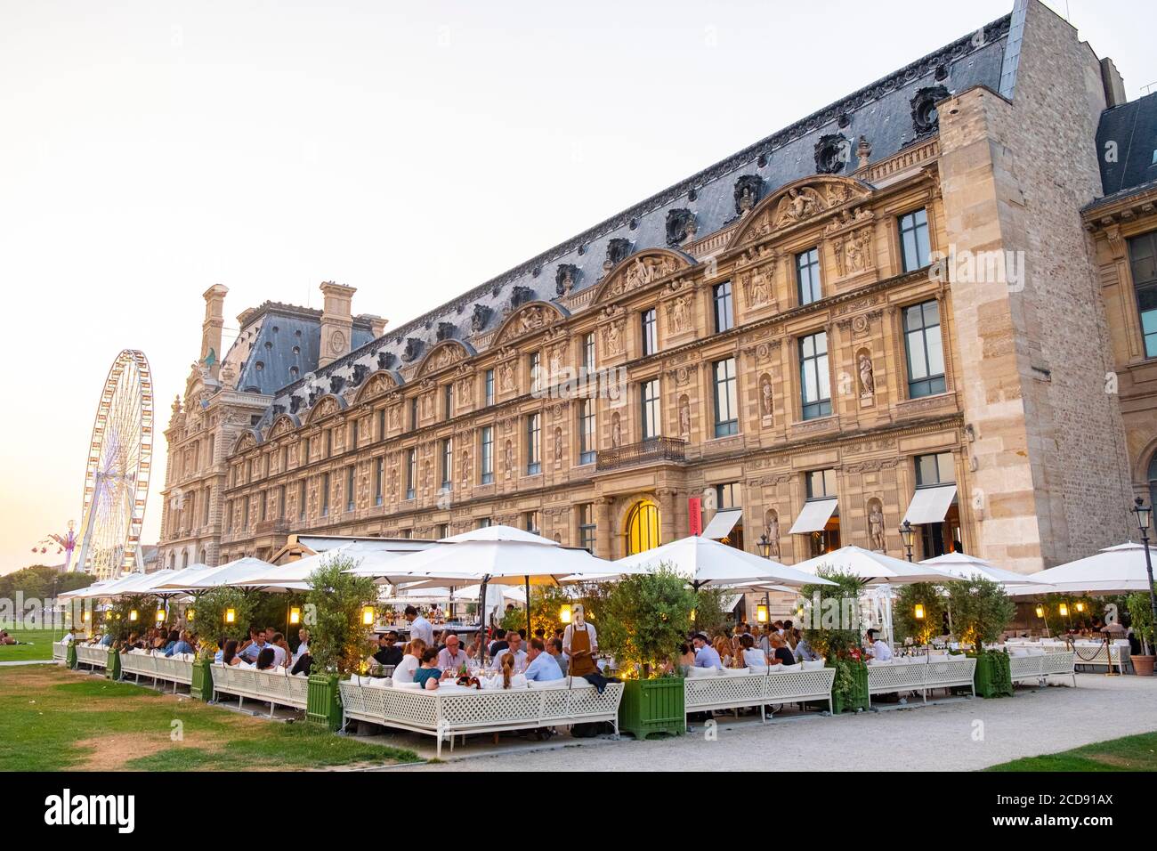France, Paris, le Musée des Arts Décoratifs situé dans le pavillon ...