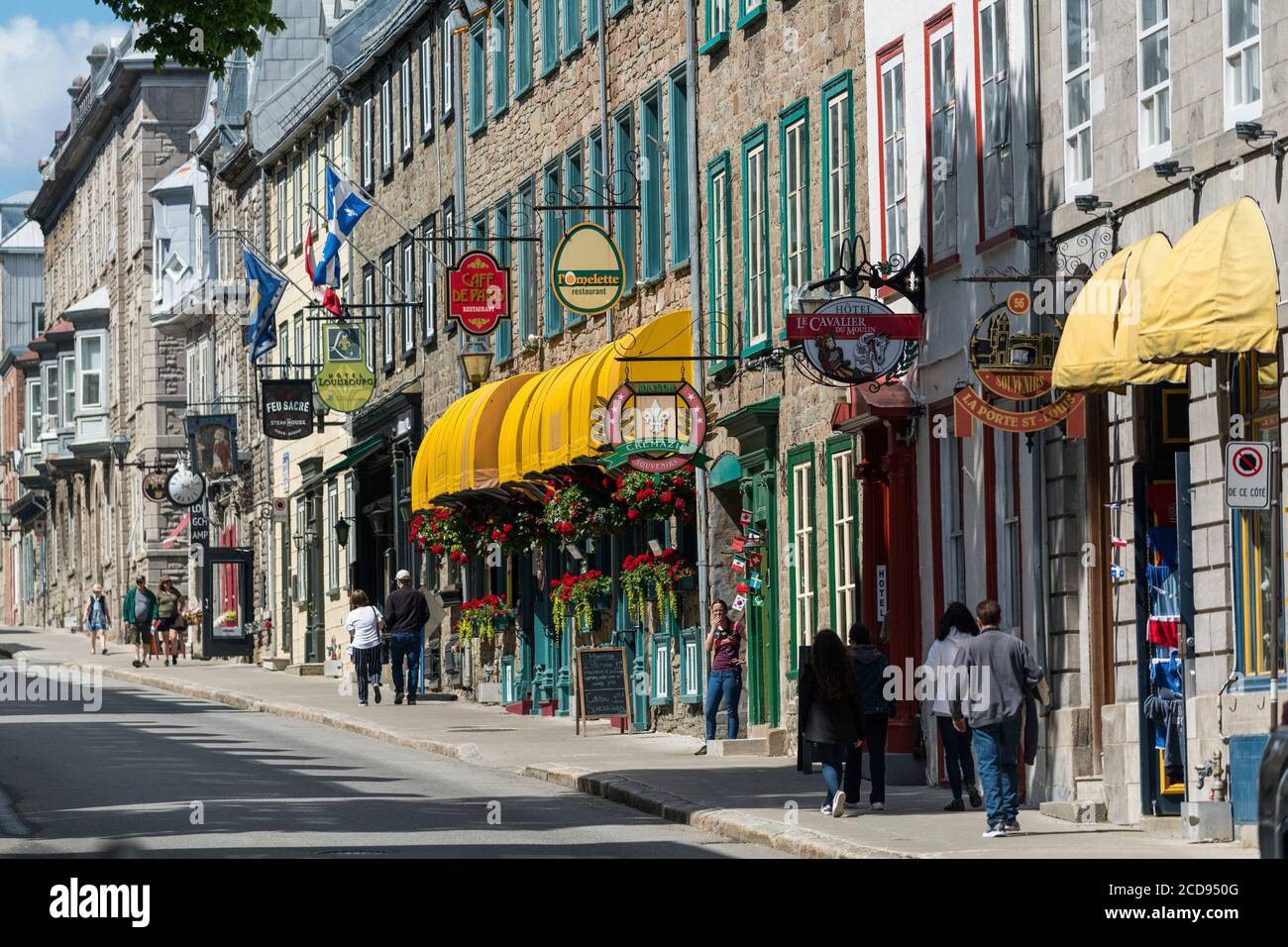 Ville de québec saint louis Banque de photographies et d’images à haute ...