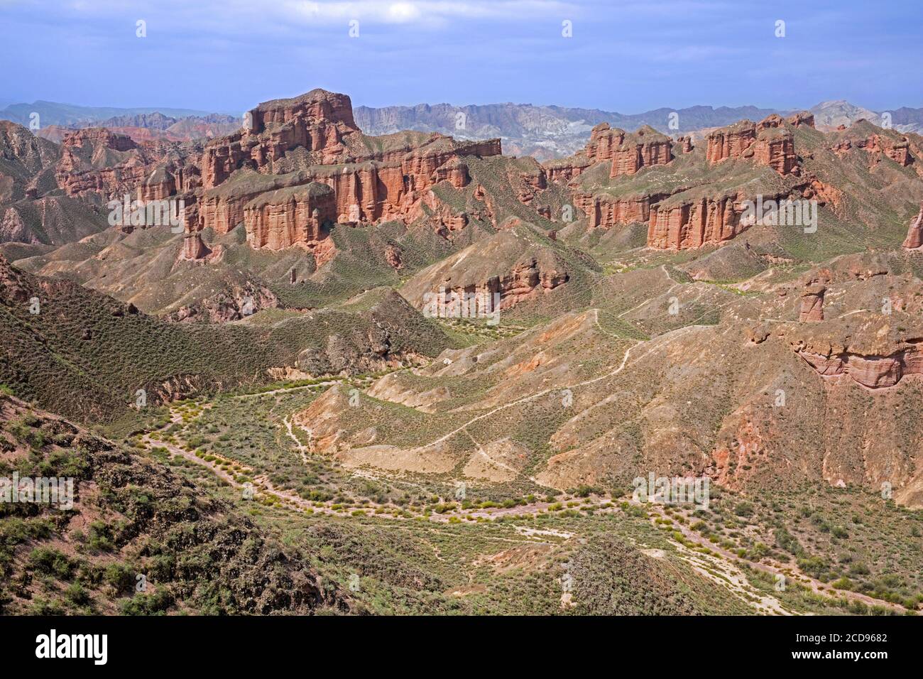 Gansu zhangye national geopark Banque de photographies et d’images à ...