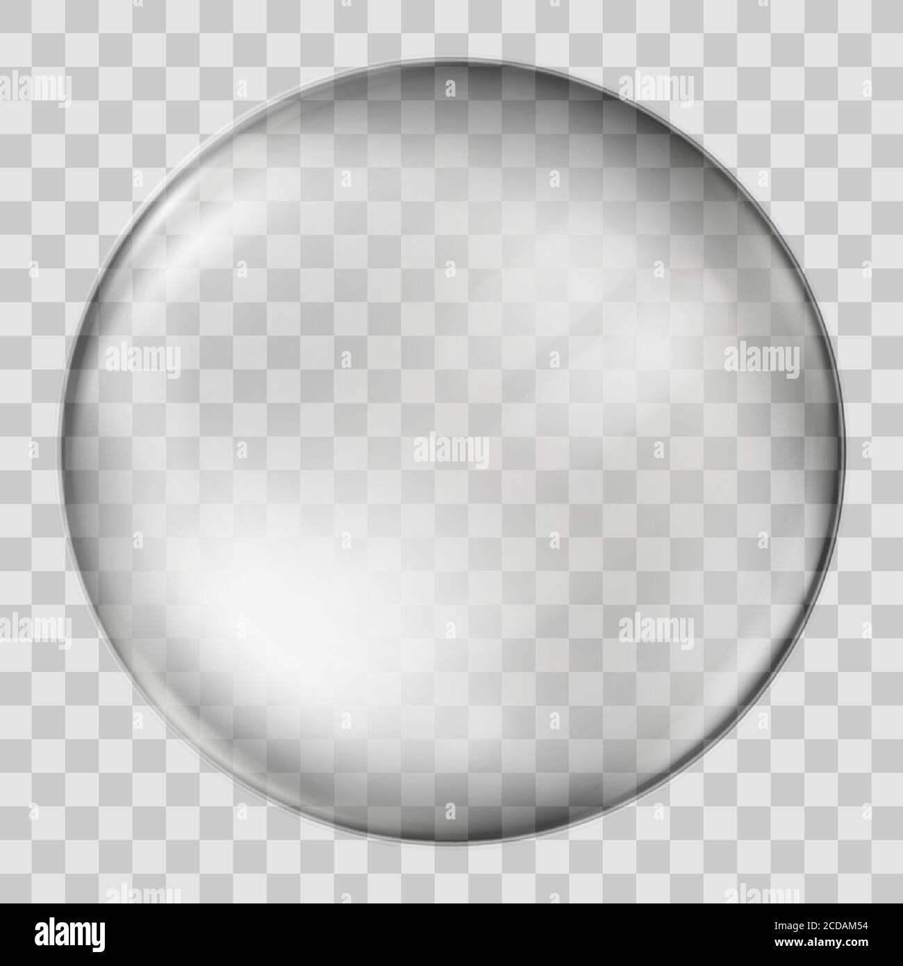 Bulle transparente Banque d'images vectorielles - Alamy