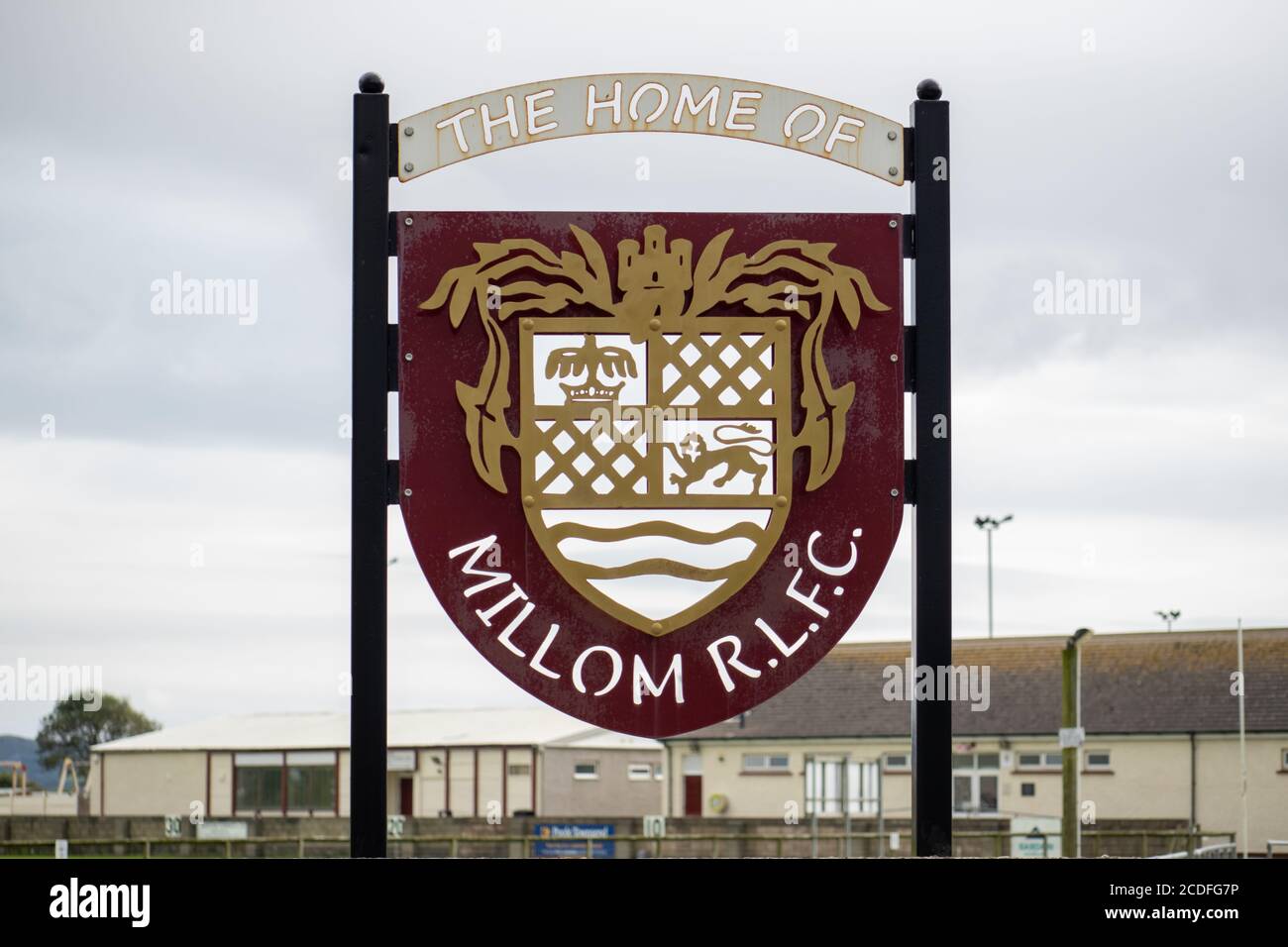 Le village d'Haverigg se trouve sur l'estuaire a de Duddon Courte ...