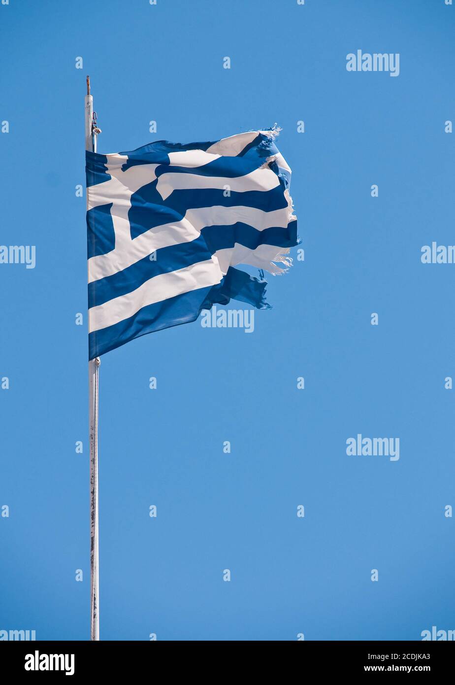 Greek banner Banque de photographies et d’images à haute résolution - Alamy