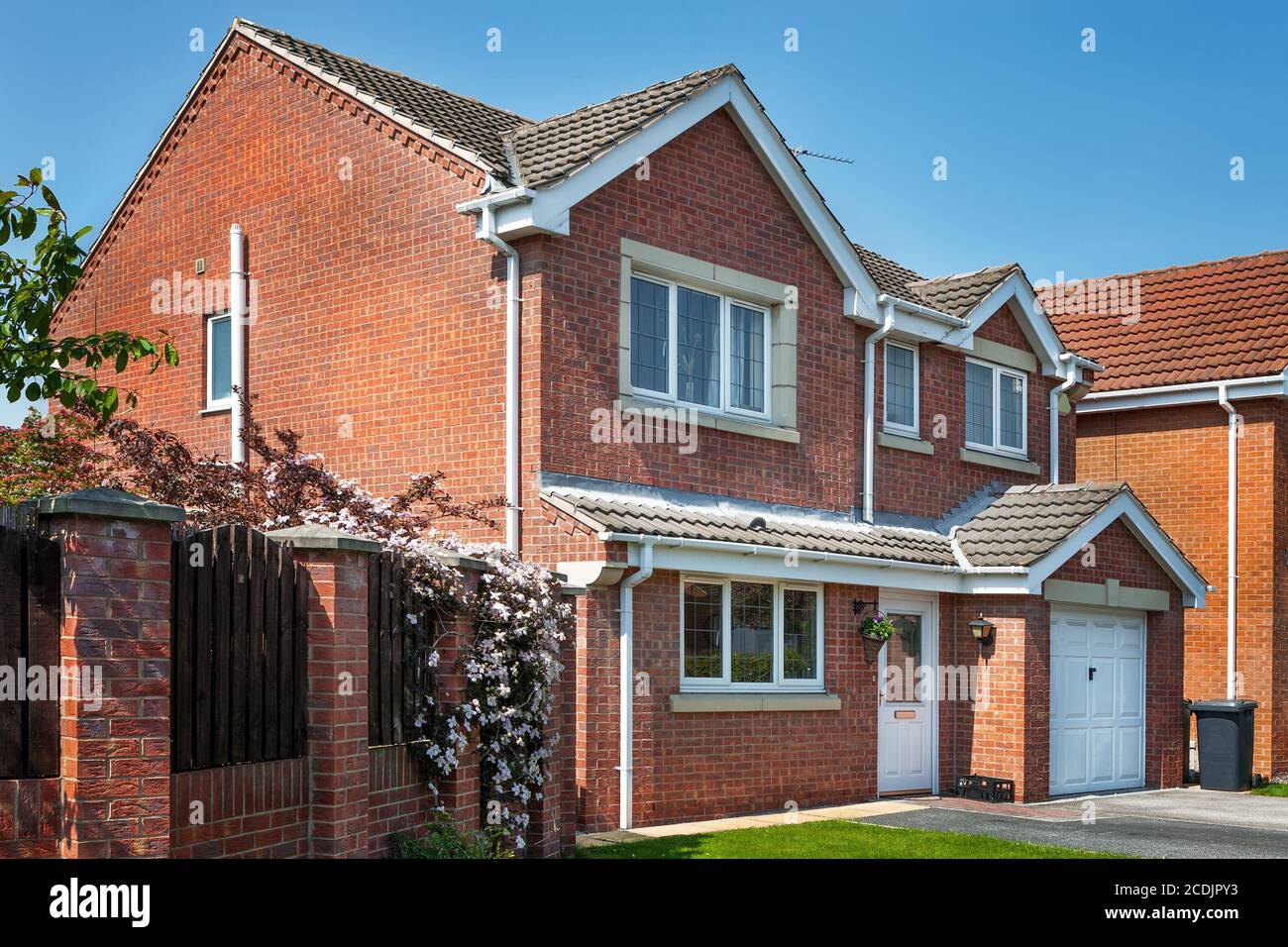 Maison de brique rouge Banque de photographies et d’images à haute ...