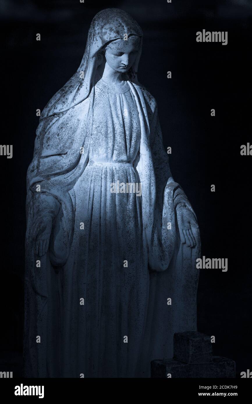 Le christ et la bienheureuse marie la vierge Banque de photographies et ...