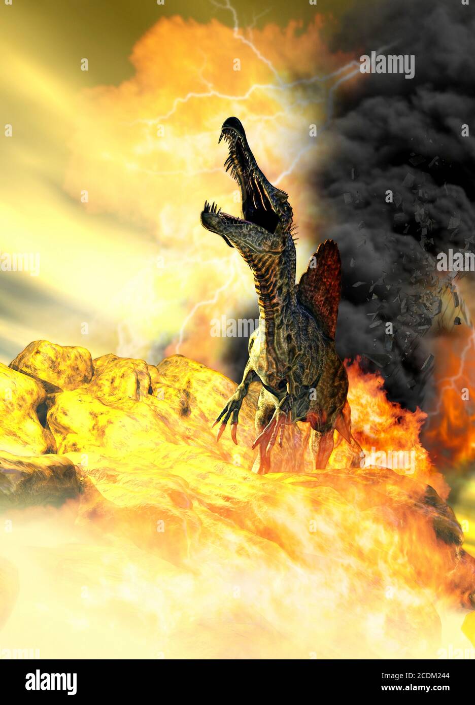 Cretaceous paleogene extinction event Banque de photographies et d’images à haute résolution - Alamy