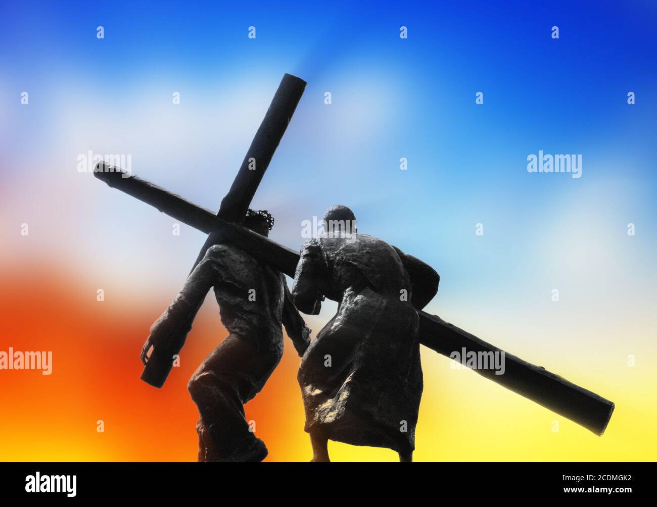 Road to calvary Banque de photographies et d’images à haute résolution ...