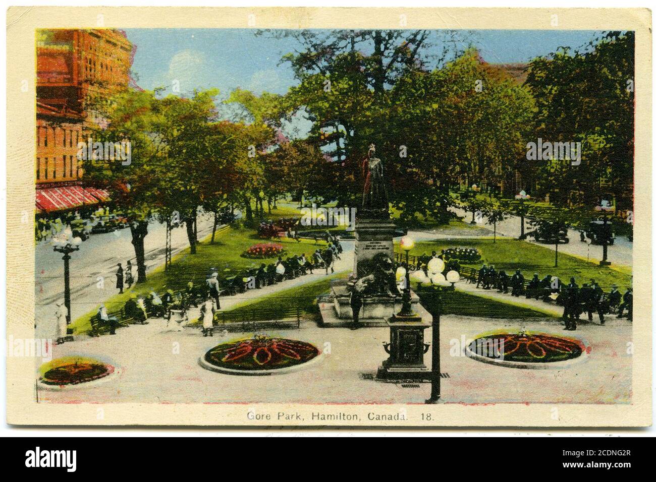 Parc avec un historique Banque d'images détourées - Alamy