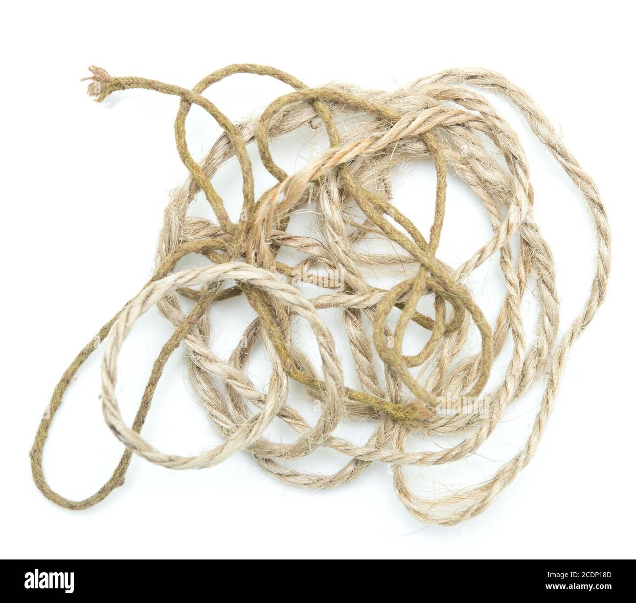 Pile of rope Banque d'images détourées - Alamy