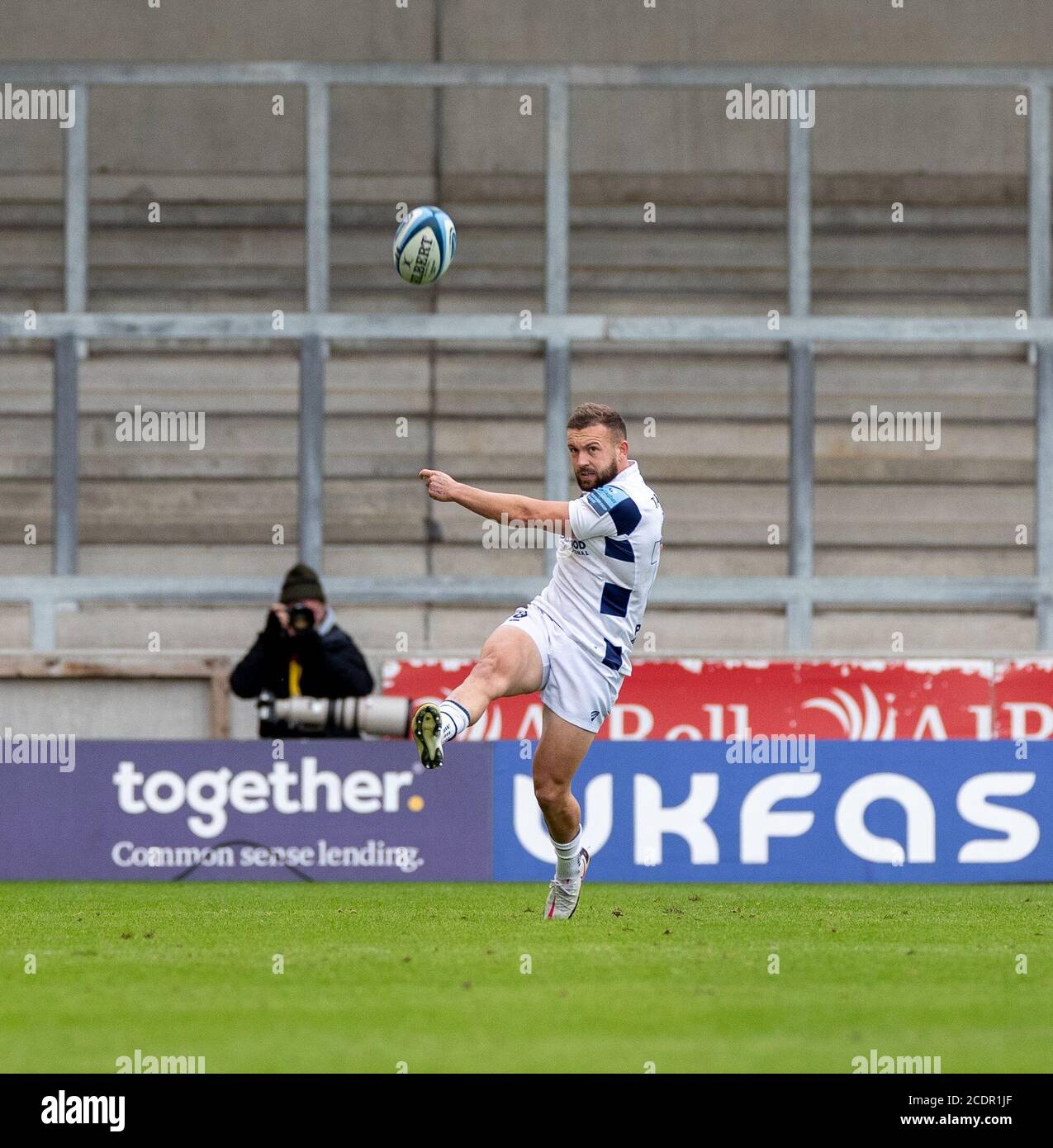 29 août 2020 ; AJ Bell Stadium, Salford, Lancashire, Angleterre ; Rugby ...