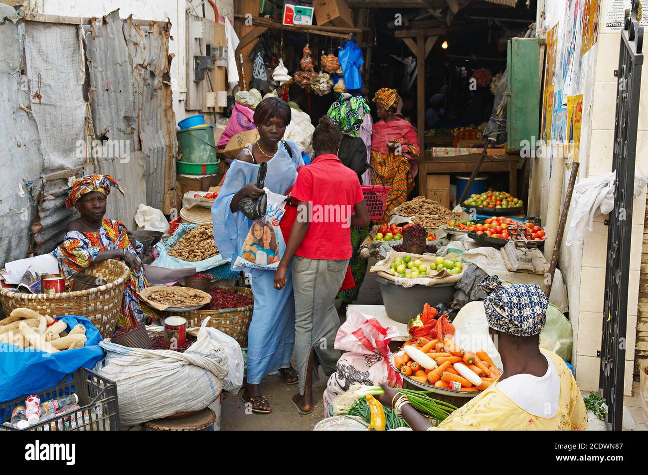 Sandaga market dakar senegal Banque de photographies et d’images à ...
